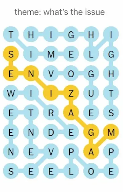 NYT Strands Game - Play Unlimited