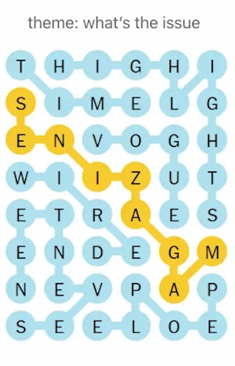 NYT Strands Game - Play Unlimited